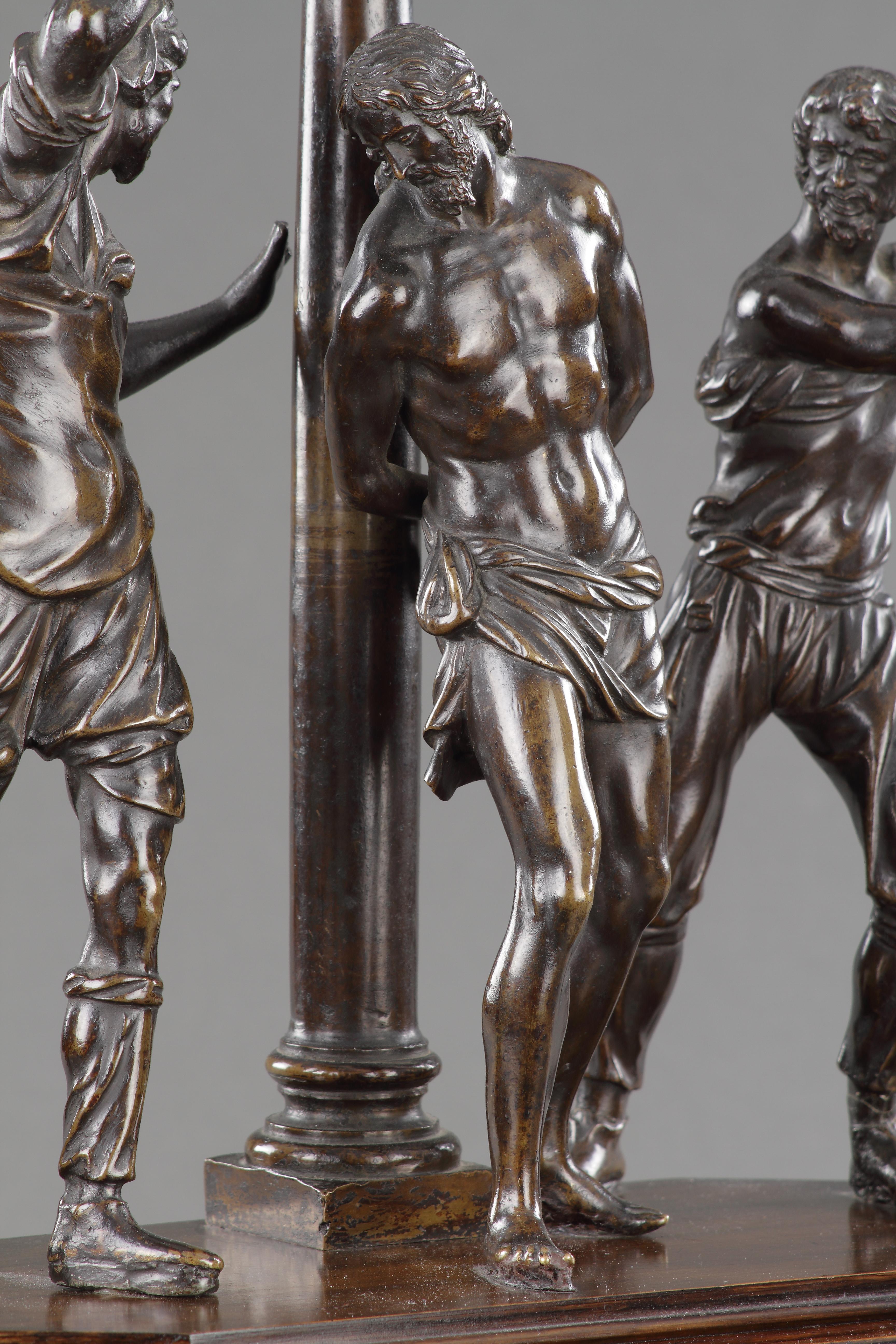 A Fine Sculpture Depicting the Flagellation of Christ For Sale at 1stDibs
