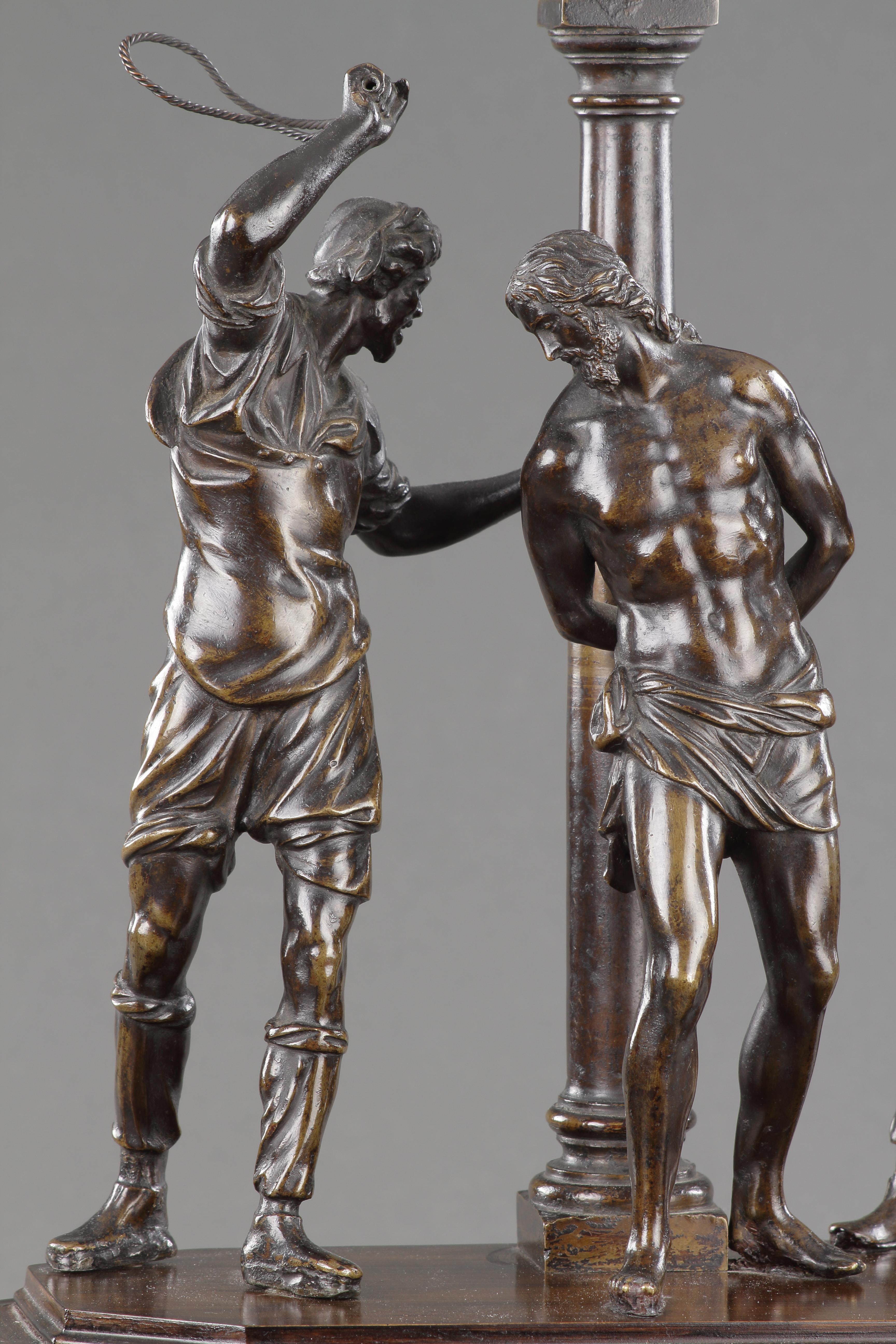 A Fine Sculpture Depicting the Flagellation of Christ For Sale at 1stDibs