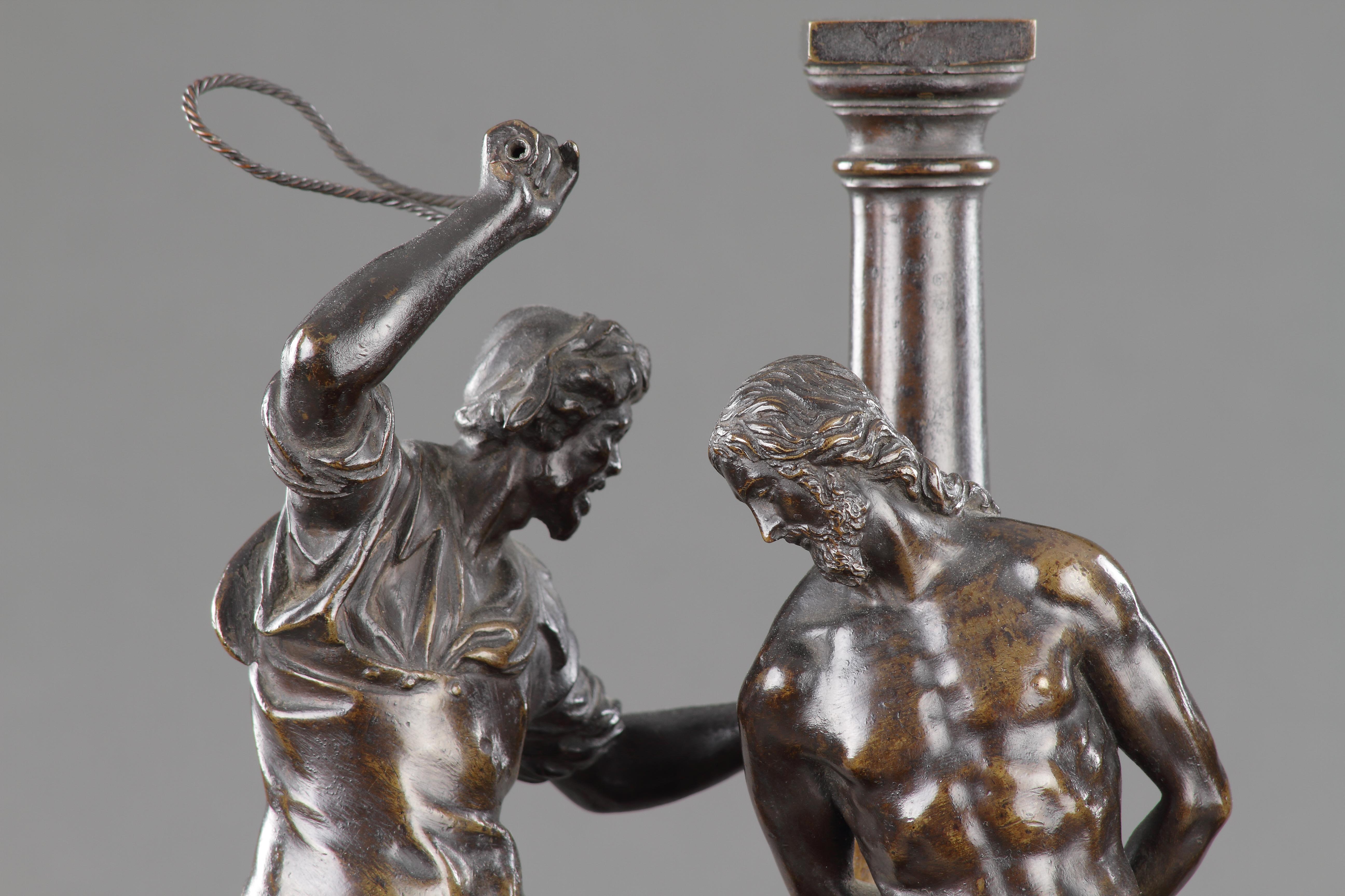 A Fine Sculpture Depicting the Flagellation of Christ For Sale at 1stDibs