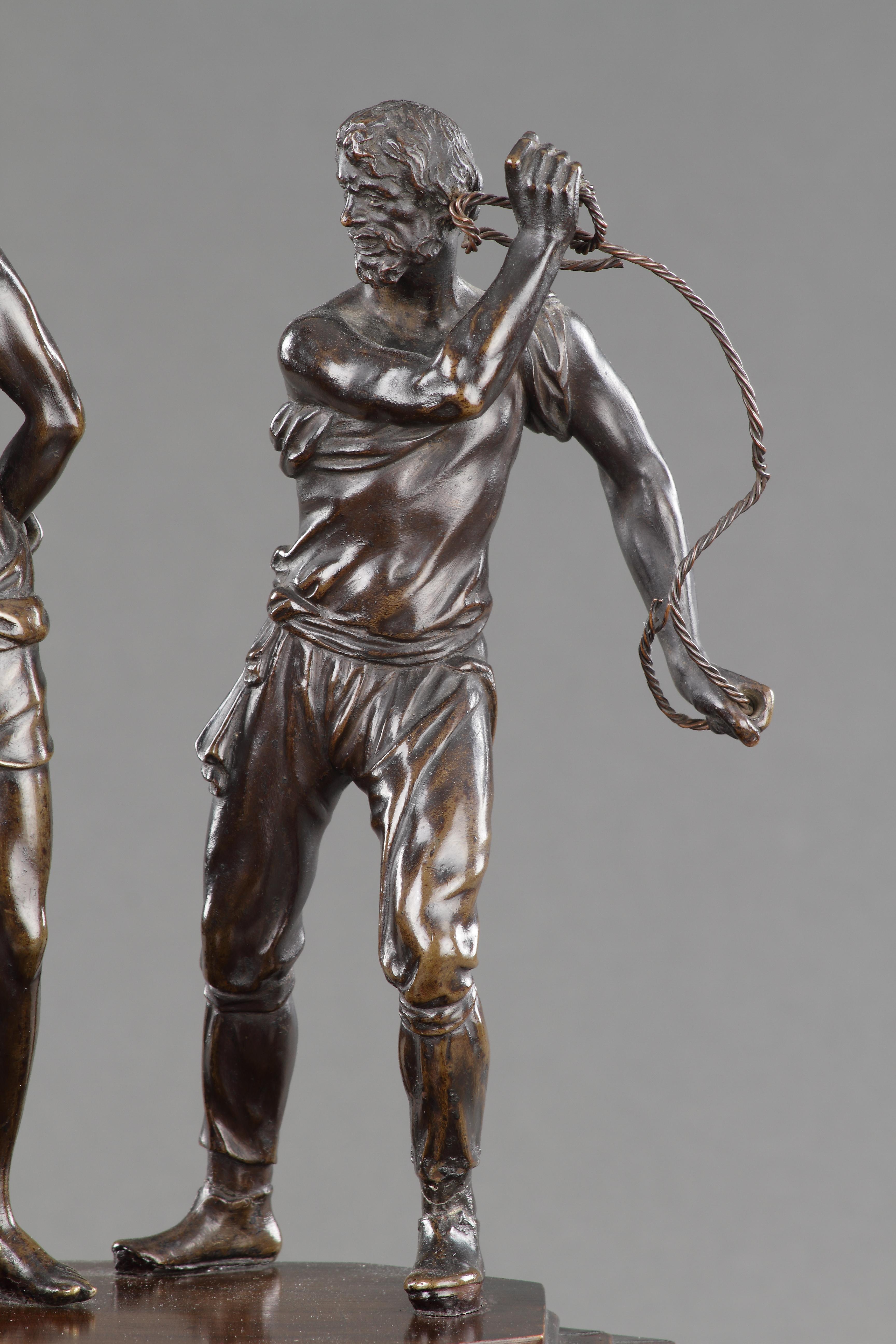 A Fine Sculpture Depicting the Flagellation of Christ For Sale at 1stDibs