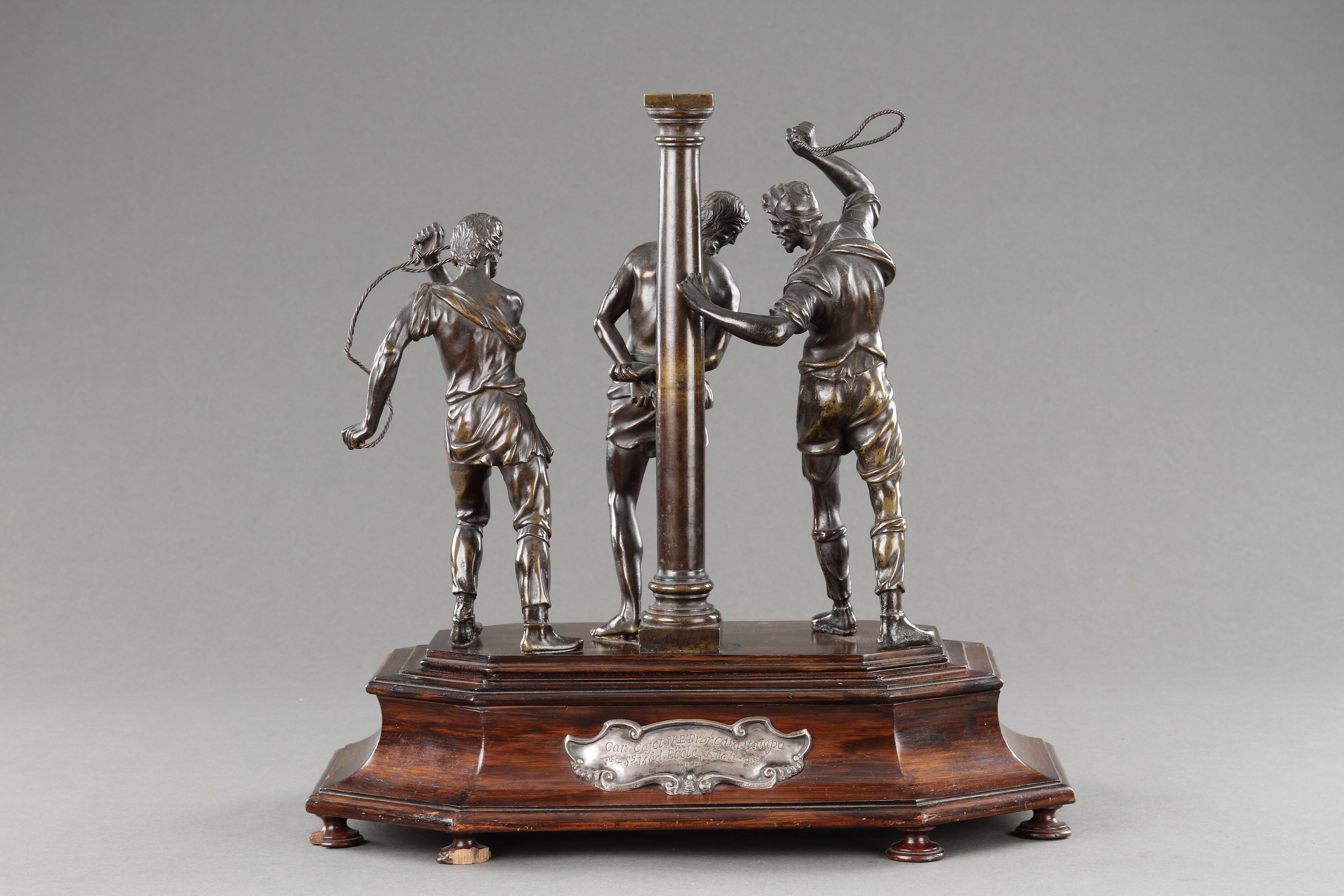 A Fine Sculpture Depicting the Flagellation of Christ For Sale at 1stDibs
