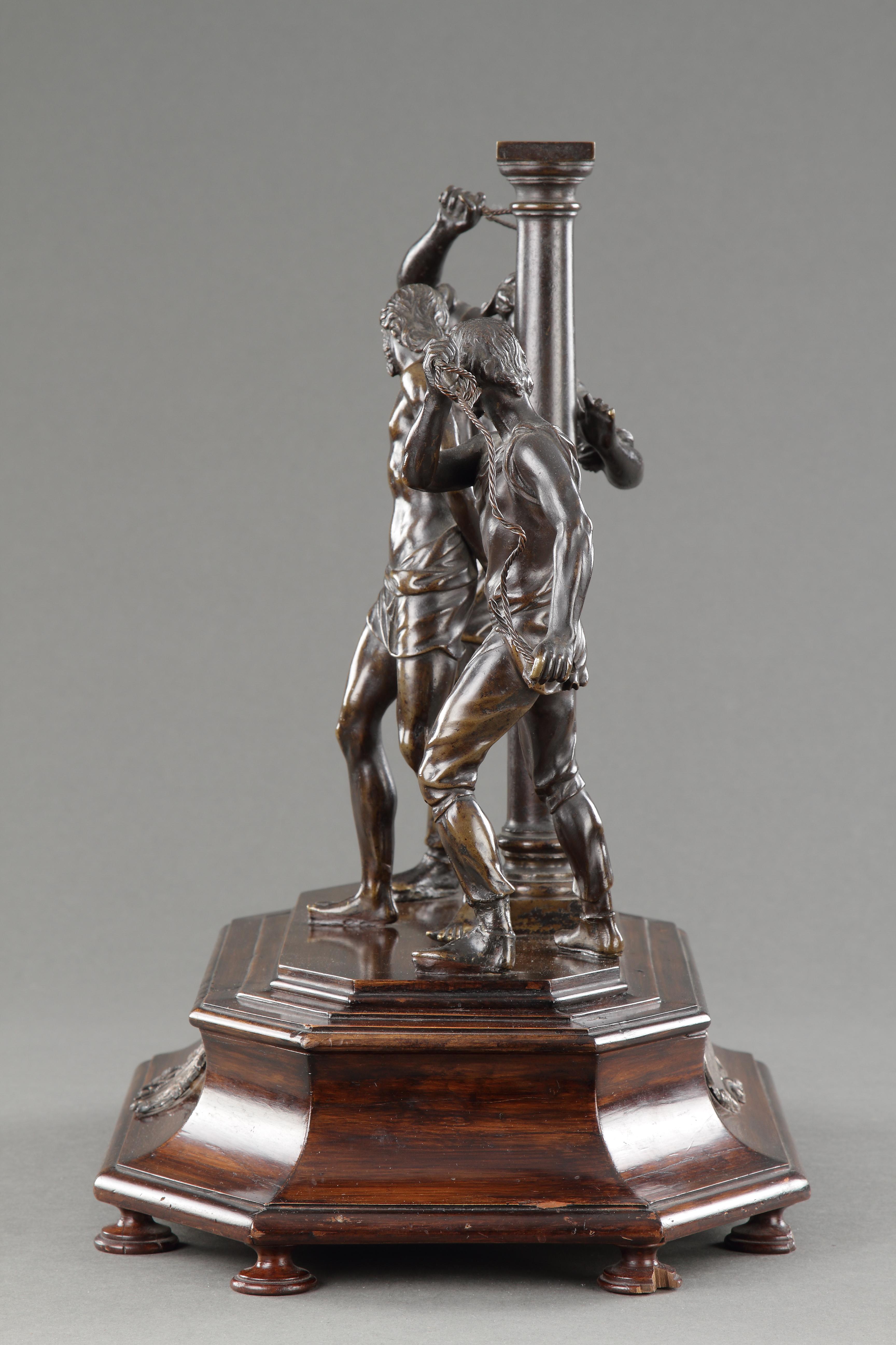 A Fine Sculpture Depicting the Flagellation of Christ For Sale at 1stDibs