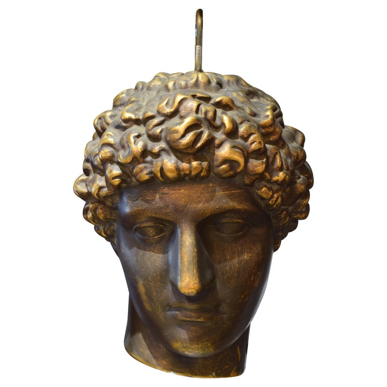 Fine Sculpture of Apollo, Ceramic with a Metal like Finish For Sale at ...