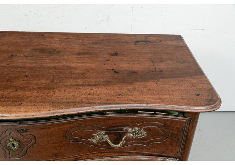 Fine Traditional Antique Serpentine French Country Chest For Sale at ...