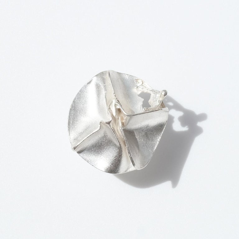 Finnish Silver Ring Made in 1969, Bjorn Weckstrom For Sale at 1stDibs