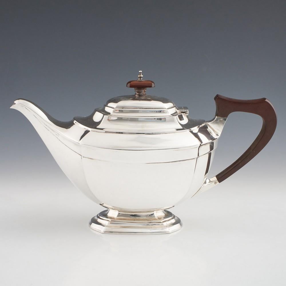 A Five Piece Sterling Silver Tea and Coffee Set Sheffield 1925 For Sale ...