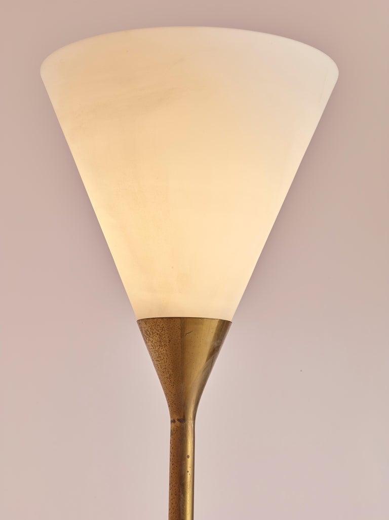Floor Lamp by Max Ingrand Model 2003 for Fontana Arte, Made in Glass ...