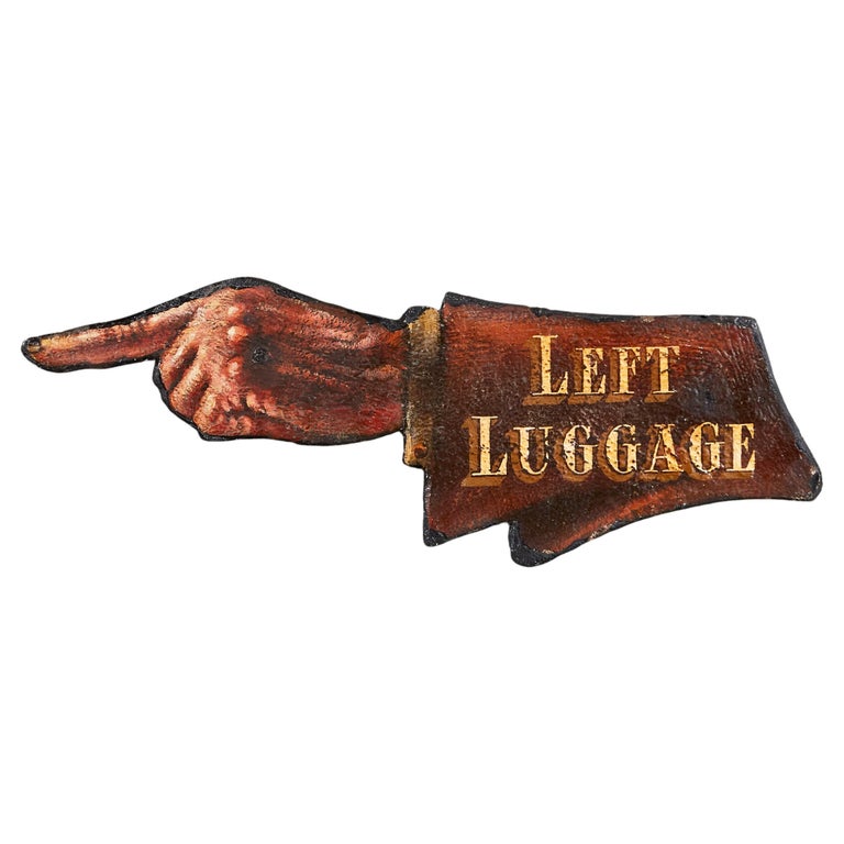 Folk Art Sign For Sale at 1stDibs