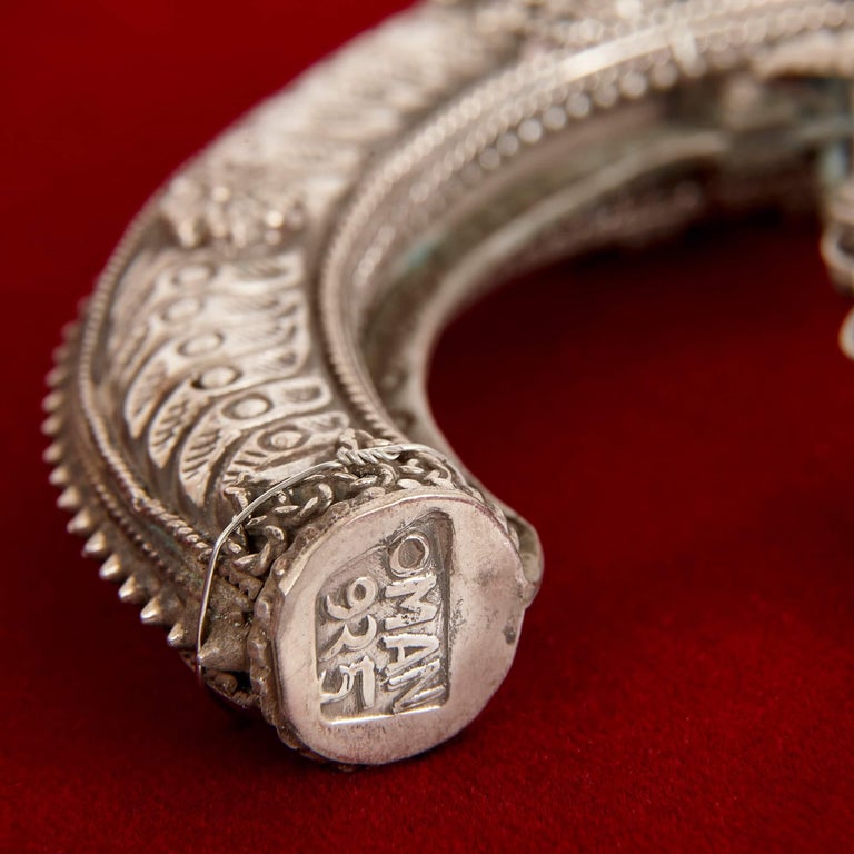 Framed Omani Sterling Silver and Silver Filigree Presentation Set For ...