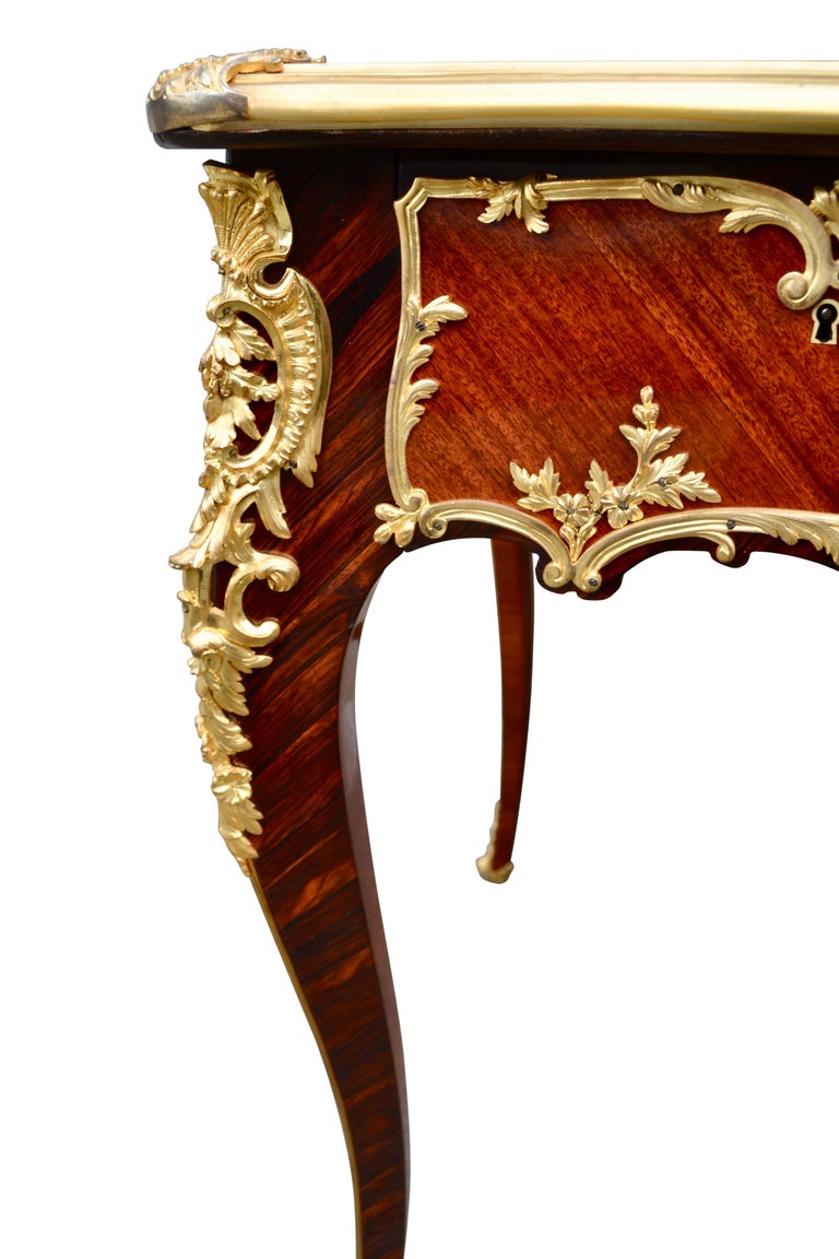 French 19th Century Louis XIV Style Ladies Desk Stamped G.Durand at 1stDibs
