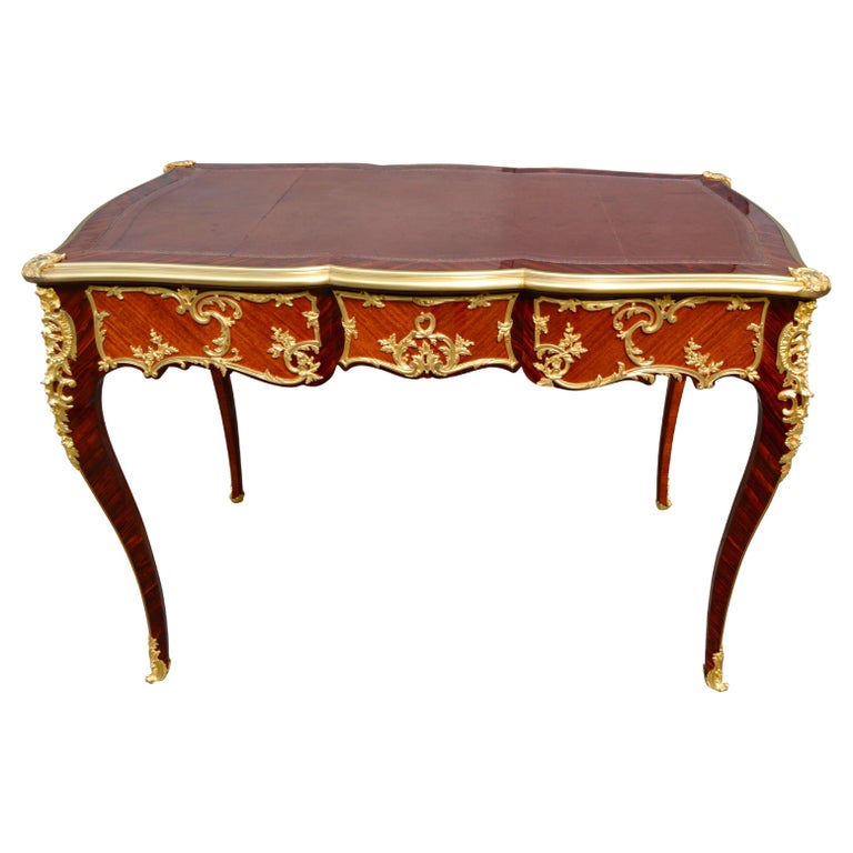 French 19th Century Louis XIV Style Ladies Desk Stamped G.Durand at 1stDibs
