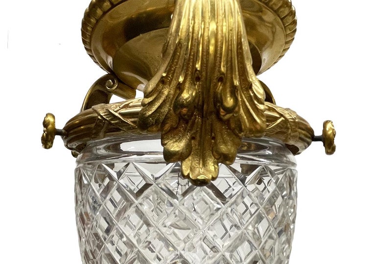 French Bronze Ceiling Hall Lamp, circa 1900 at 1stDibs