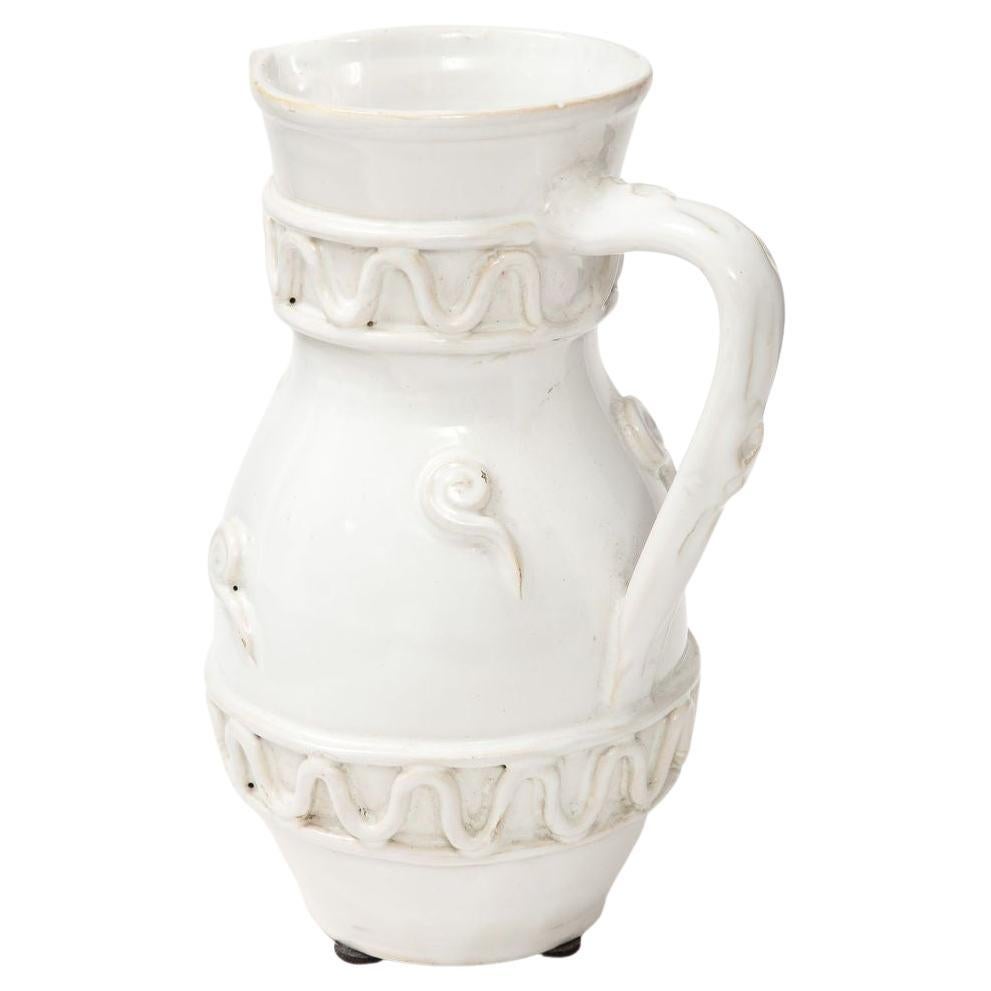 A French Faience Vase For Sale at 1stDibs