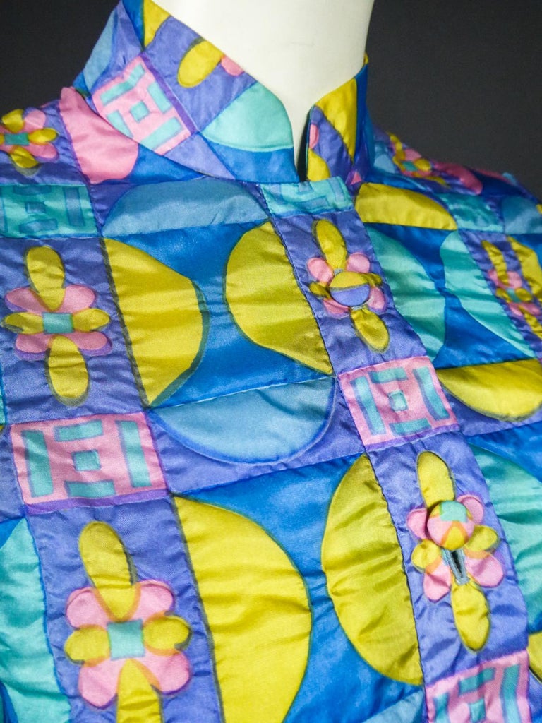 A French Jacques Dessange Pop Art Printed Dress Circa 1970 For Sale at ...