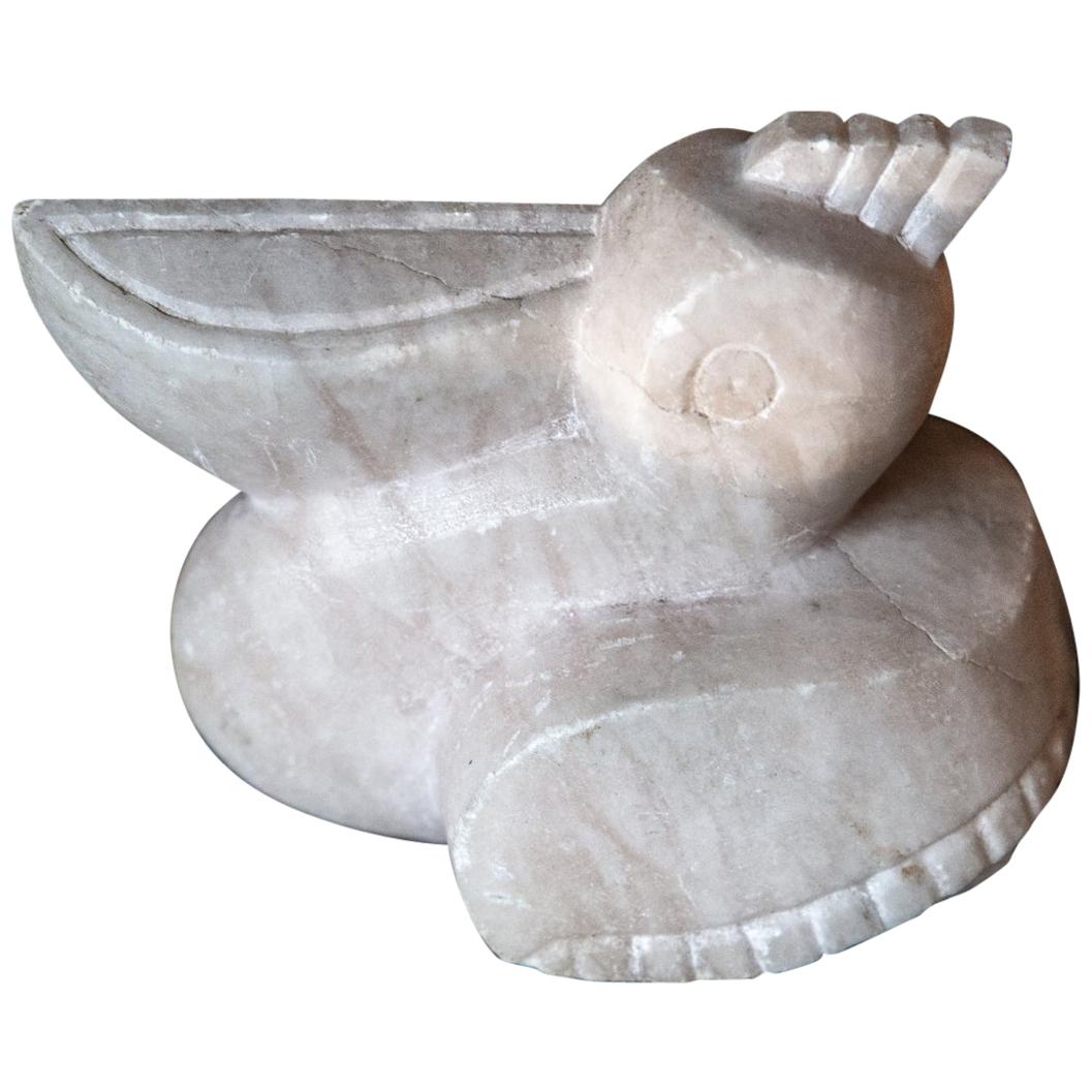 Pair Renato Bertelli Futurist Continuous Mussolini Profile Sculpture in ...