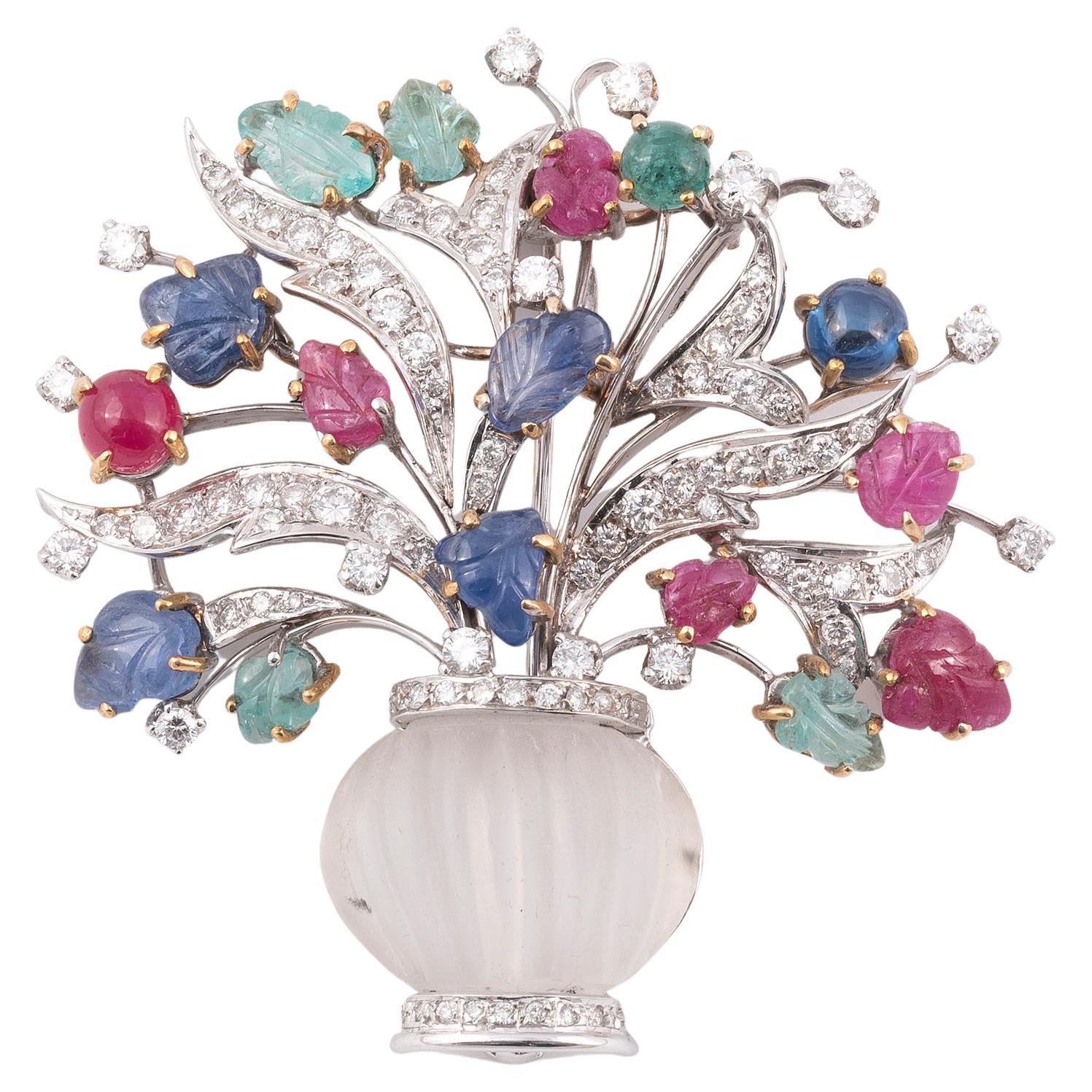 FABERGE Rare Gem Set Brick Match Holder at 1stDibs