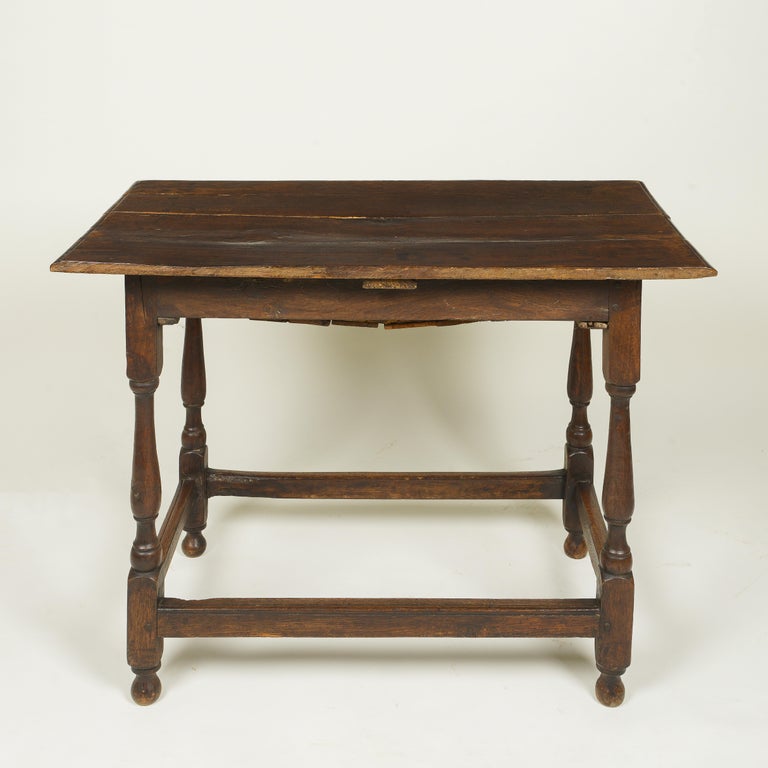 George II Oak Table For Sale at 1stDibs