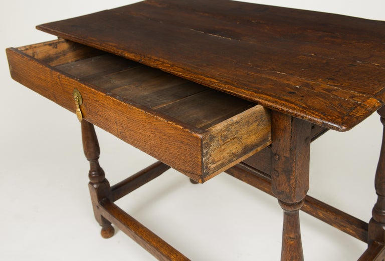 George II Oak Table For Sale at 1stDibs
