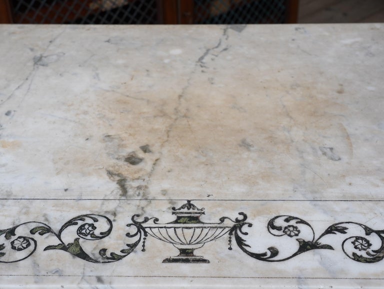 George III Console Table in the Manner of Pietro Bossi For Sale at 1stDibs
