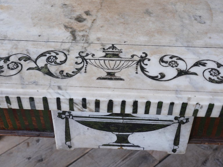 George III Console Table in the Manner of Pietro Bossi For Sale at 1stDibs