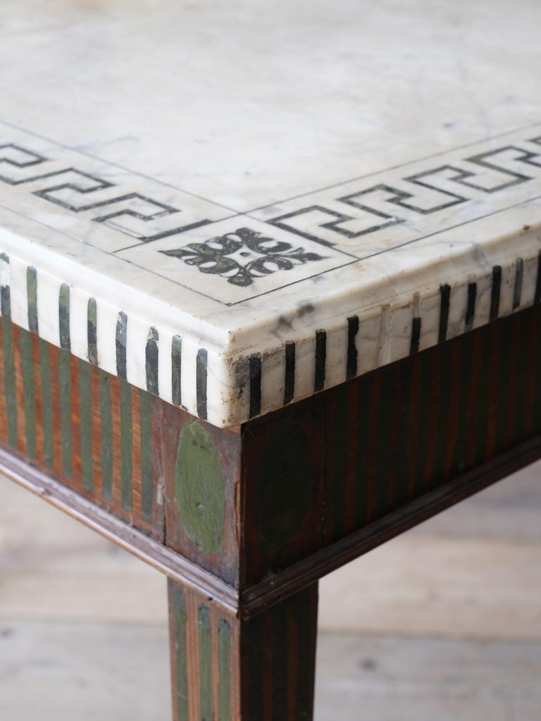 George III Console Table in the Manner of Pietro Bossi For Sale at 1stDibs