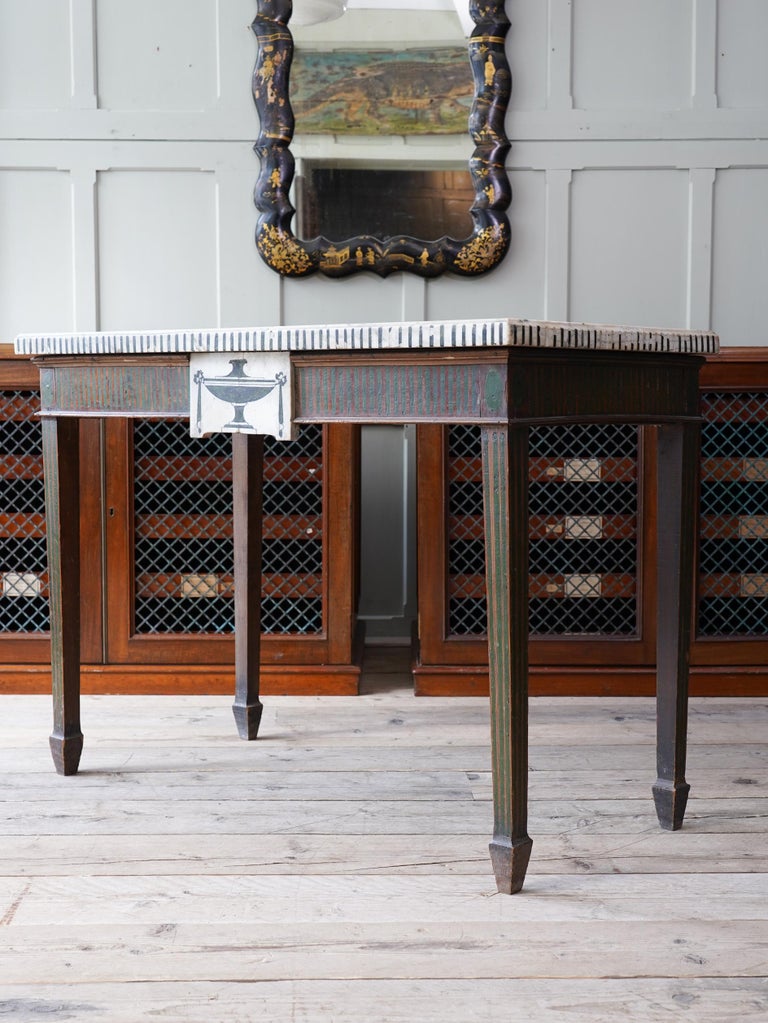 George III Console Table in the Manner of Pietro Bossi For Sale at 1stDibs