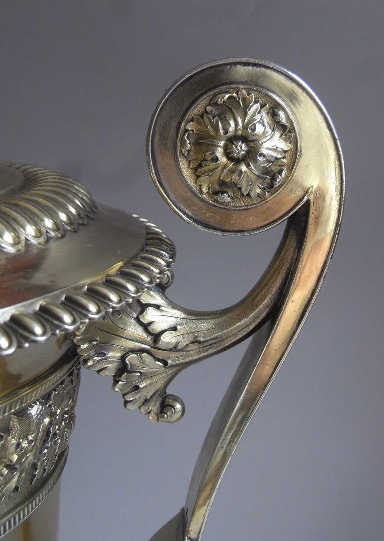 George III Silver Gilt Cup and Cover Made in London in 1815 by William ...