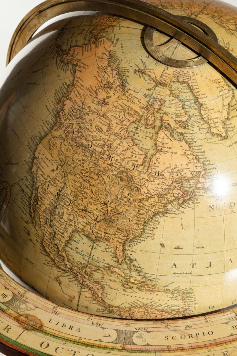 George IV Floor-Standing Library Globe by John Smith at 1stDibs