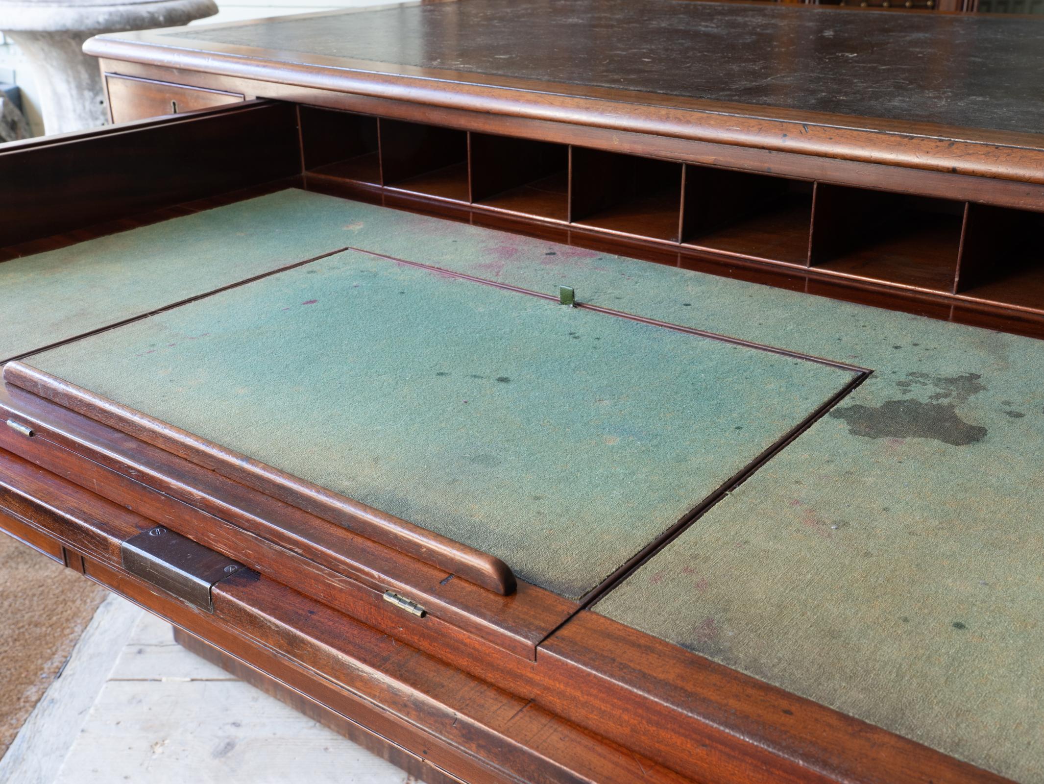 George iv Mahogany Pedestal Library Desk For Sale at 1stDibs | stanton ...
