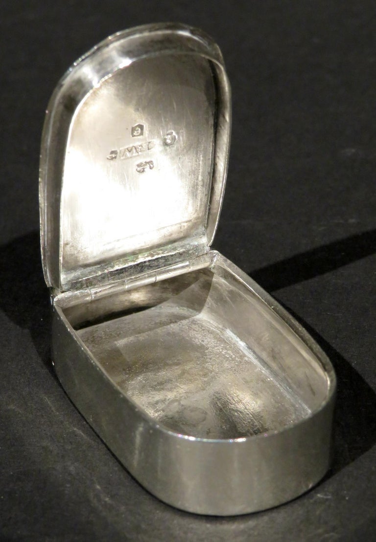 Early 19th Century Georgian Silver Snuff Box by Thomas Willmore ...