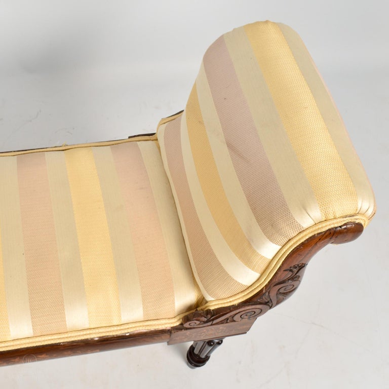 A Gillows Mahogany Window Seat circa 1840 For Sale at 1stDibs