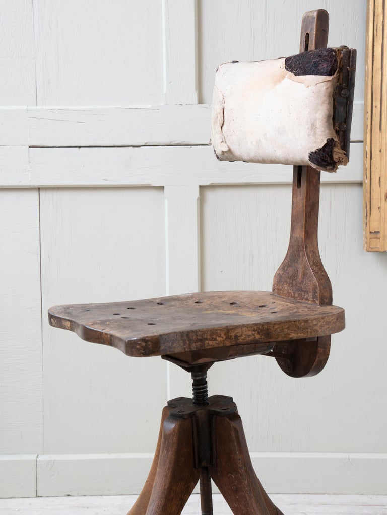 Glenister of High Wycombe Draughtsman's Task Chair For Sale at 1stDibs
