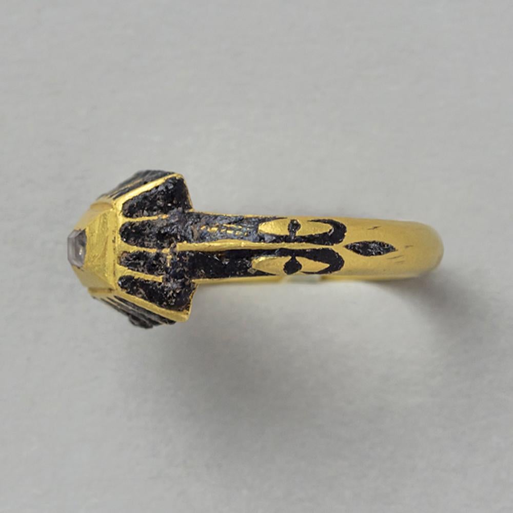 Gold and Diamond Renaissance Ring 17th Century For Sale at 1stDibs