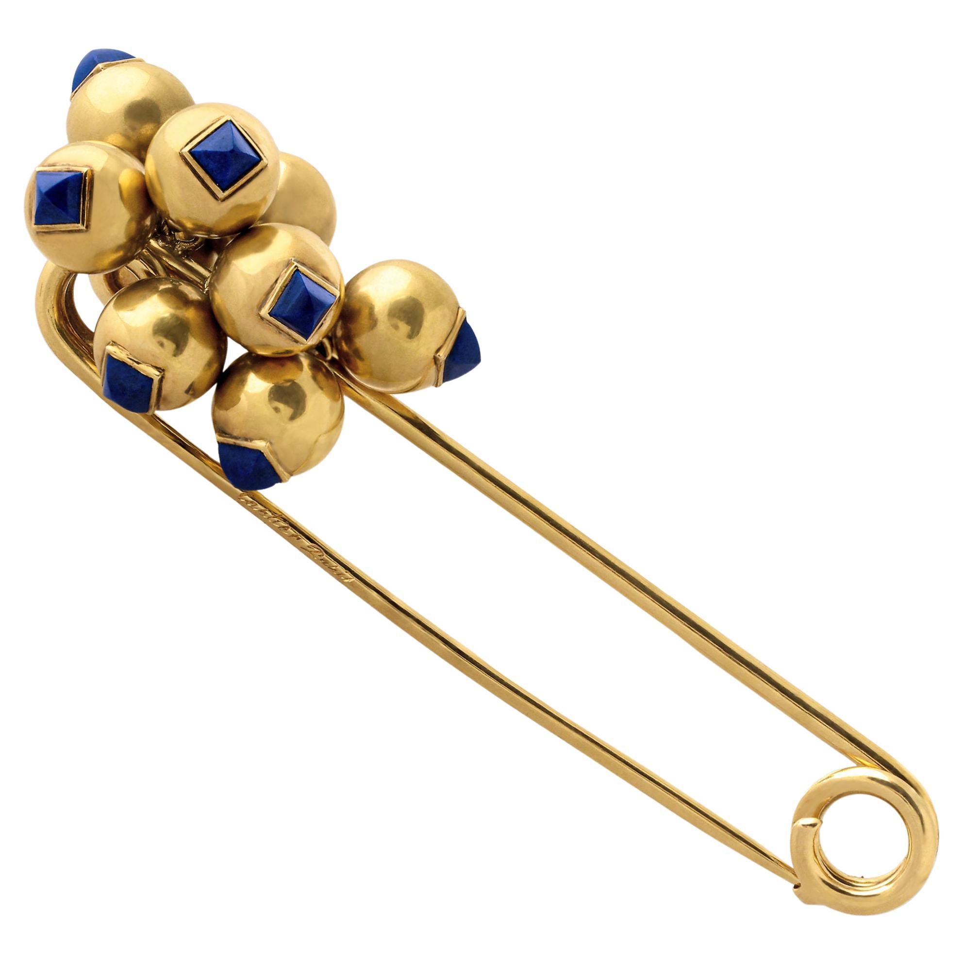 CARTIER Paris Ivory Rose Ladybird Pin at 1stDibs