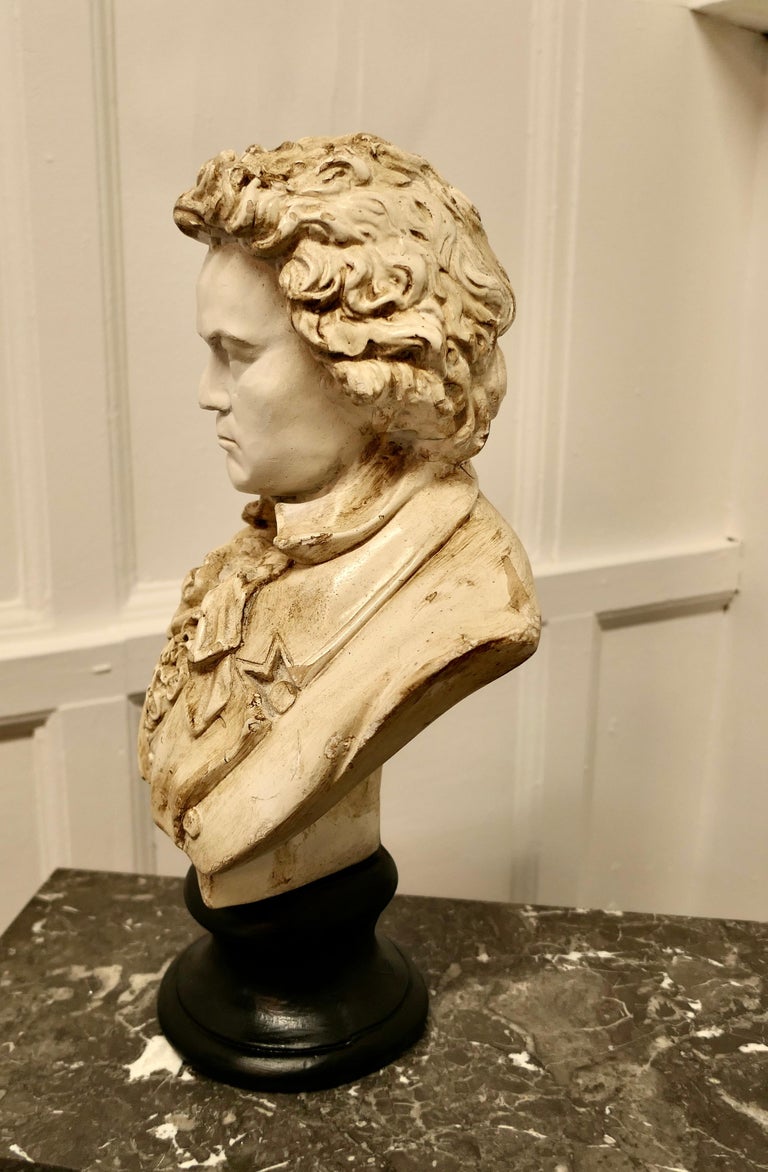 Buste de Ludwig van Beethoven en bon état de conservation En vente sur ...