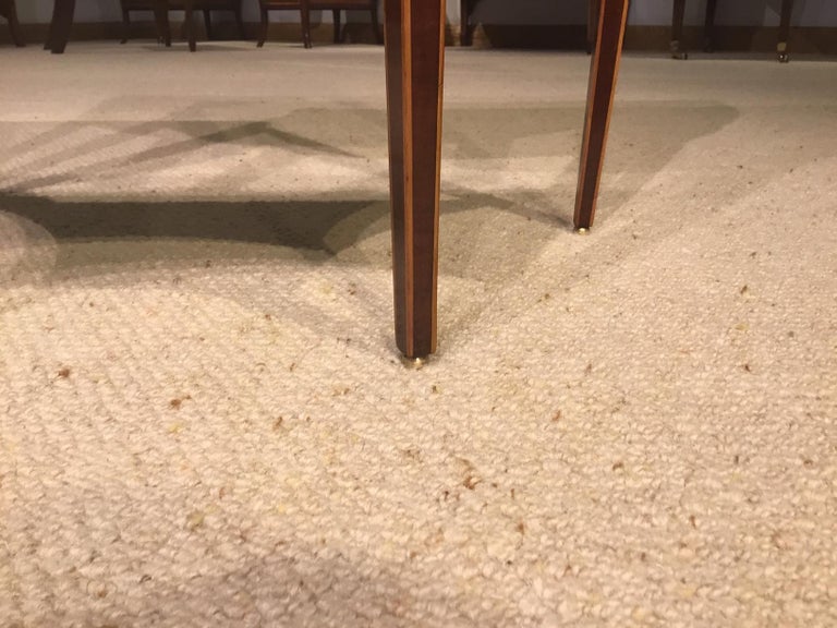 Good Pair of Sheraton Designed Demi Lune Pier Tables For Sale at 1stDibs