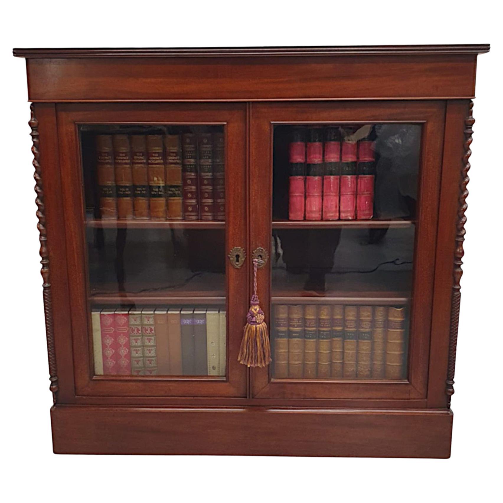 A Gorgeous 19th Century Floor Bookcase For Sale at 1stDibs