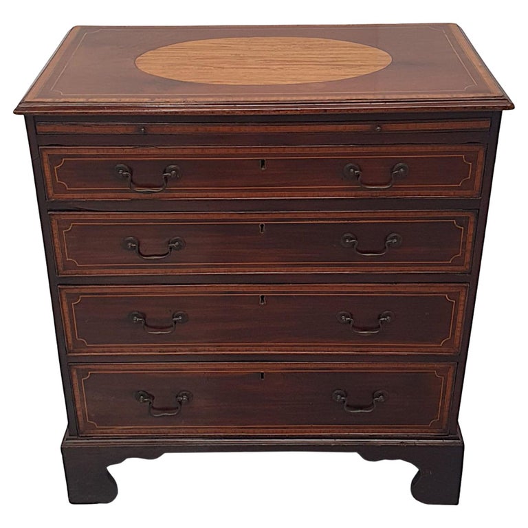 Gorgeous Georgian Small Chest of Drawers For Sale at 1stDibs
