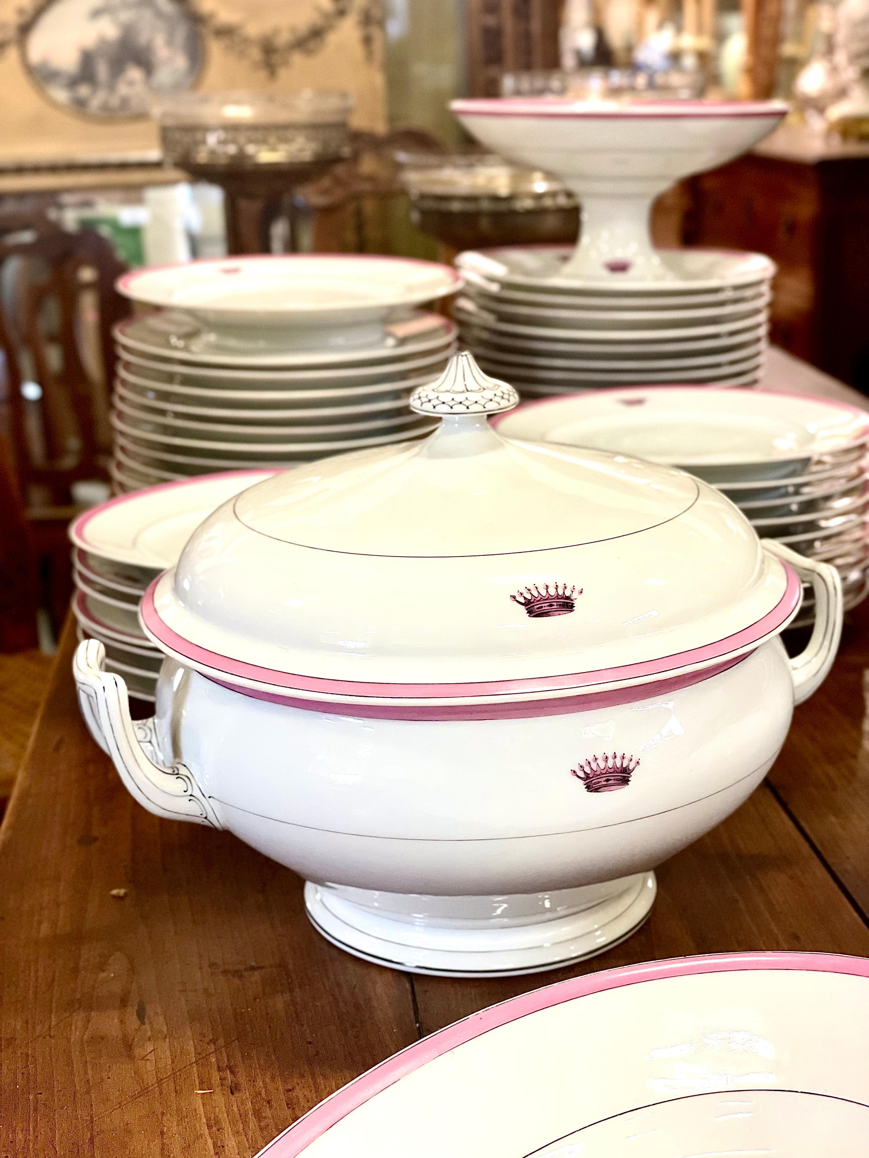 Porcelain Dinner Service From The Maison Charles Pillivuyt Et Cie For