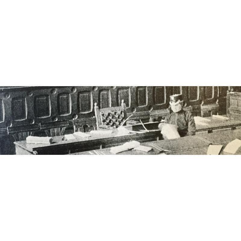 George Edmund Street. Judges armchair designed for The Royal Courts of ...