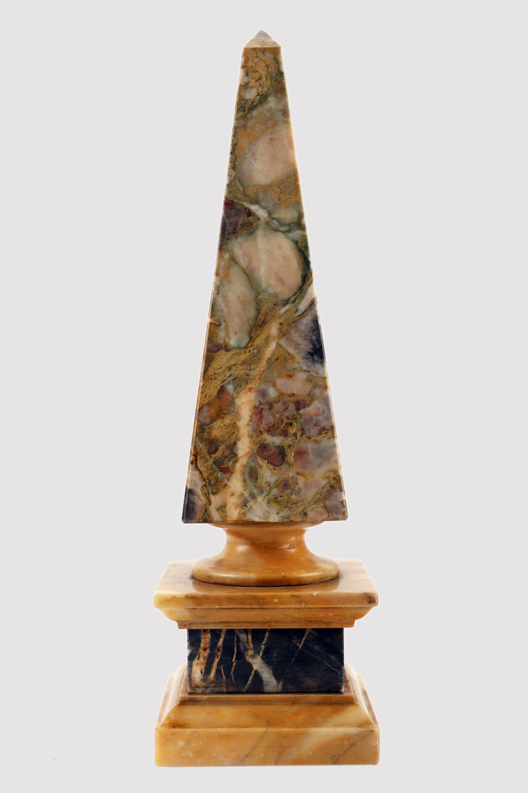 Grand Tour Obelisk, Italy Second Half of 19th Century For Sale at 1stDibs