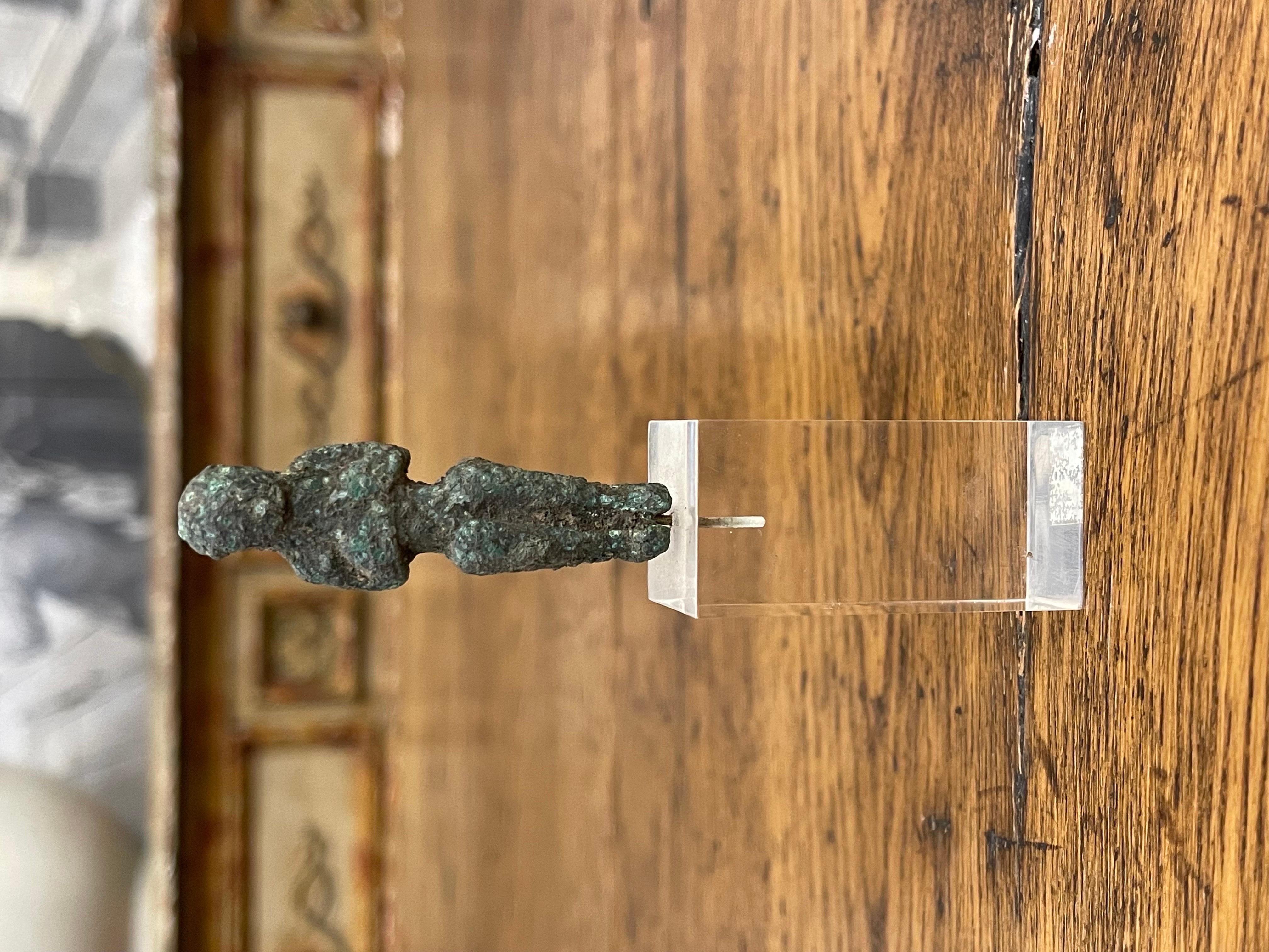 A Greek Solid Cast Bronze Figure of Kouros, Circa 1st millenium BC For ...