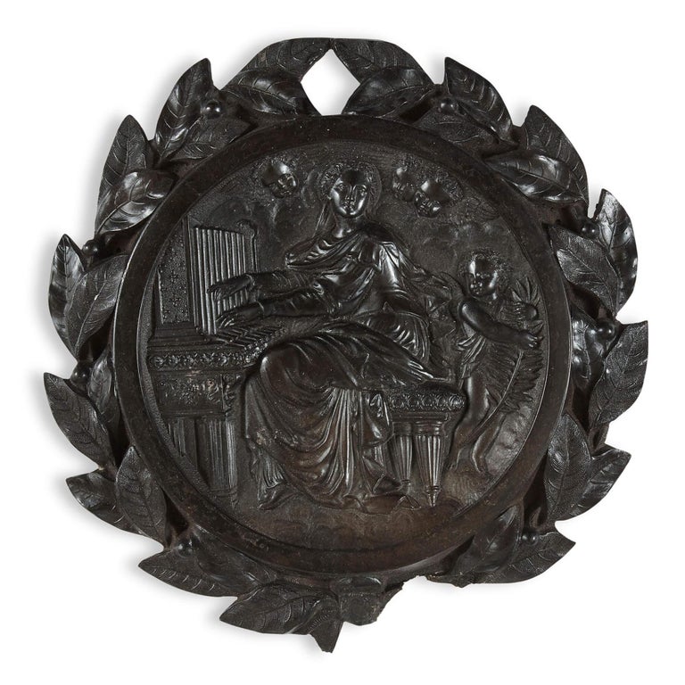 Group of Bois Durci Portrait Roundels, French, Second Half 19th Century ...