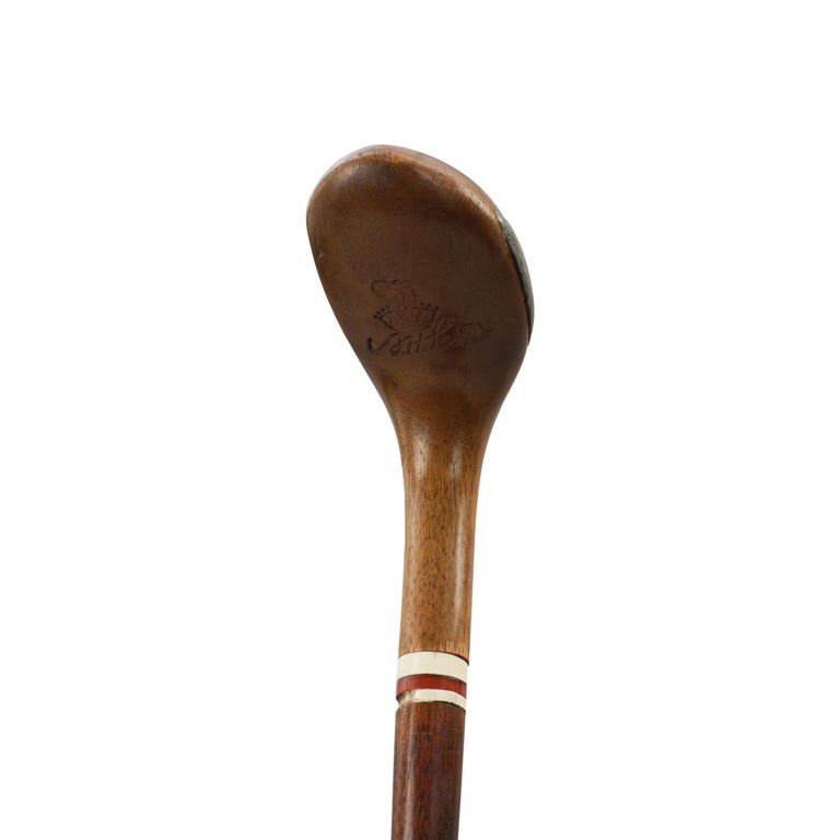 A H Scott Golf Club Walking Stick, Sunday Club, Elie at 1stDibs