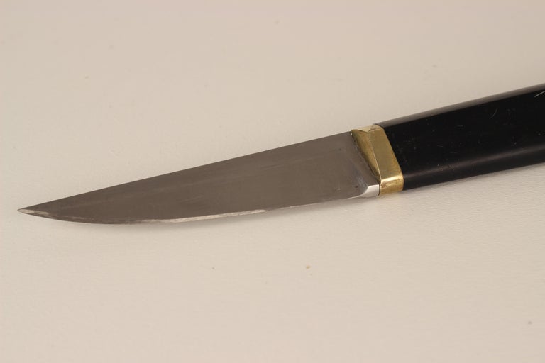 Hackman Finland Tapio Wirkkala Stainless Steel Puukko Knife in Leather ...