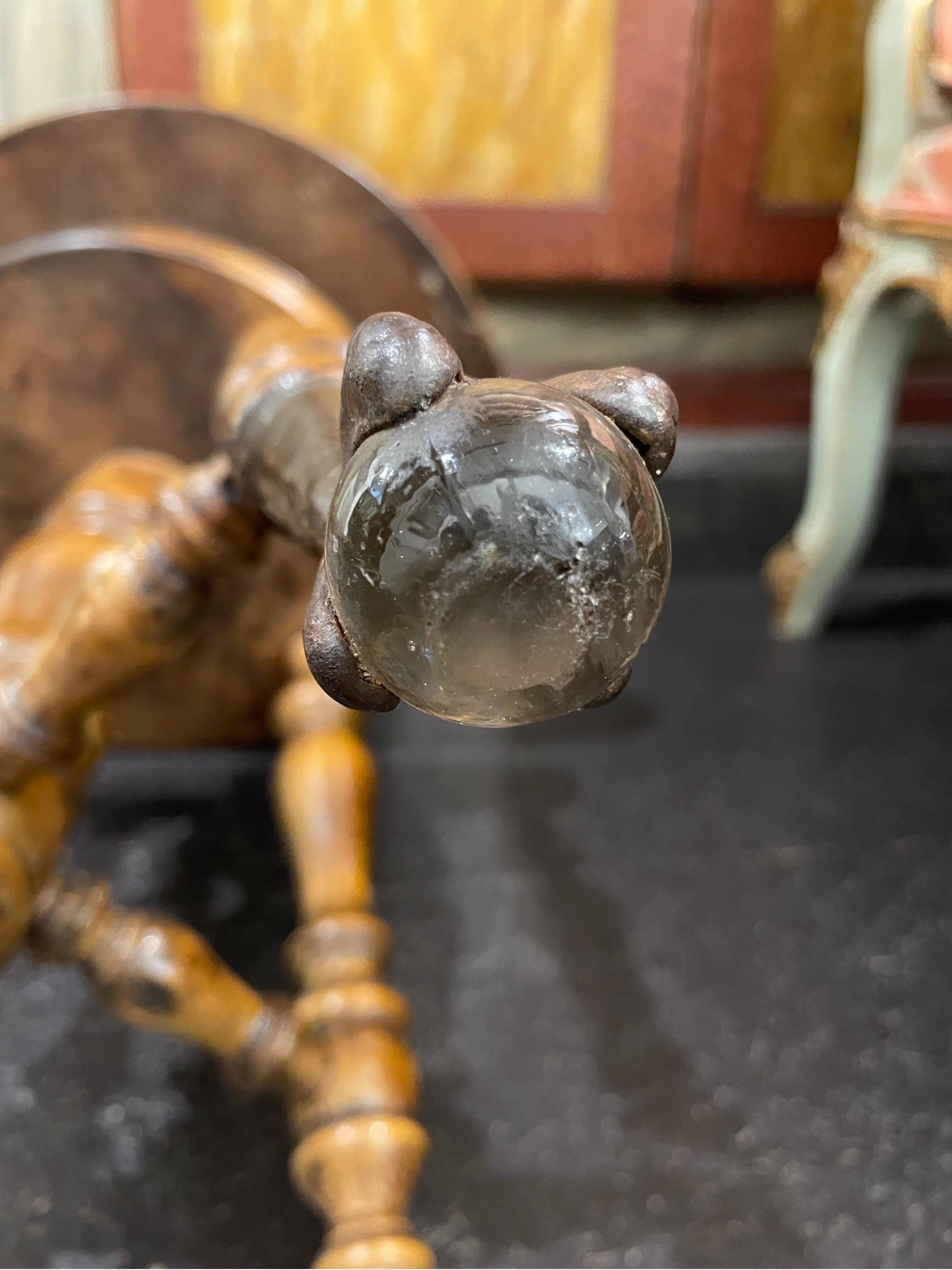 A Hardwood Adjustable Revolving Stool, Late 19th Century For Sale at ...
