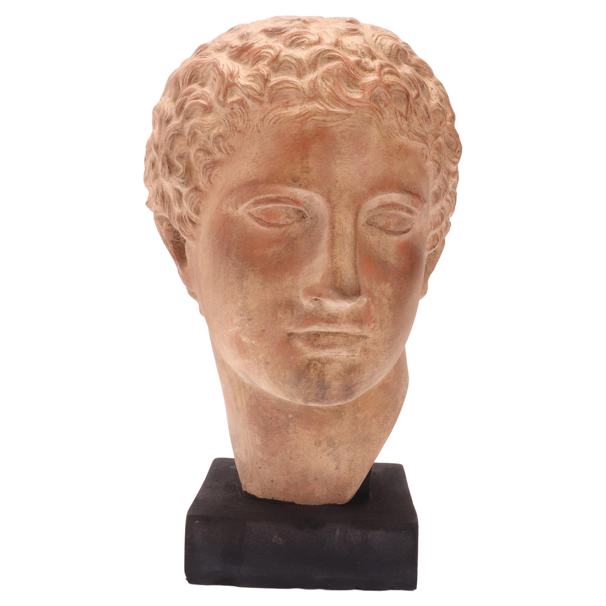 Head of Young Roman, Italy, 1880 at 1stDibs
