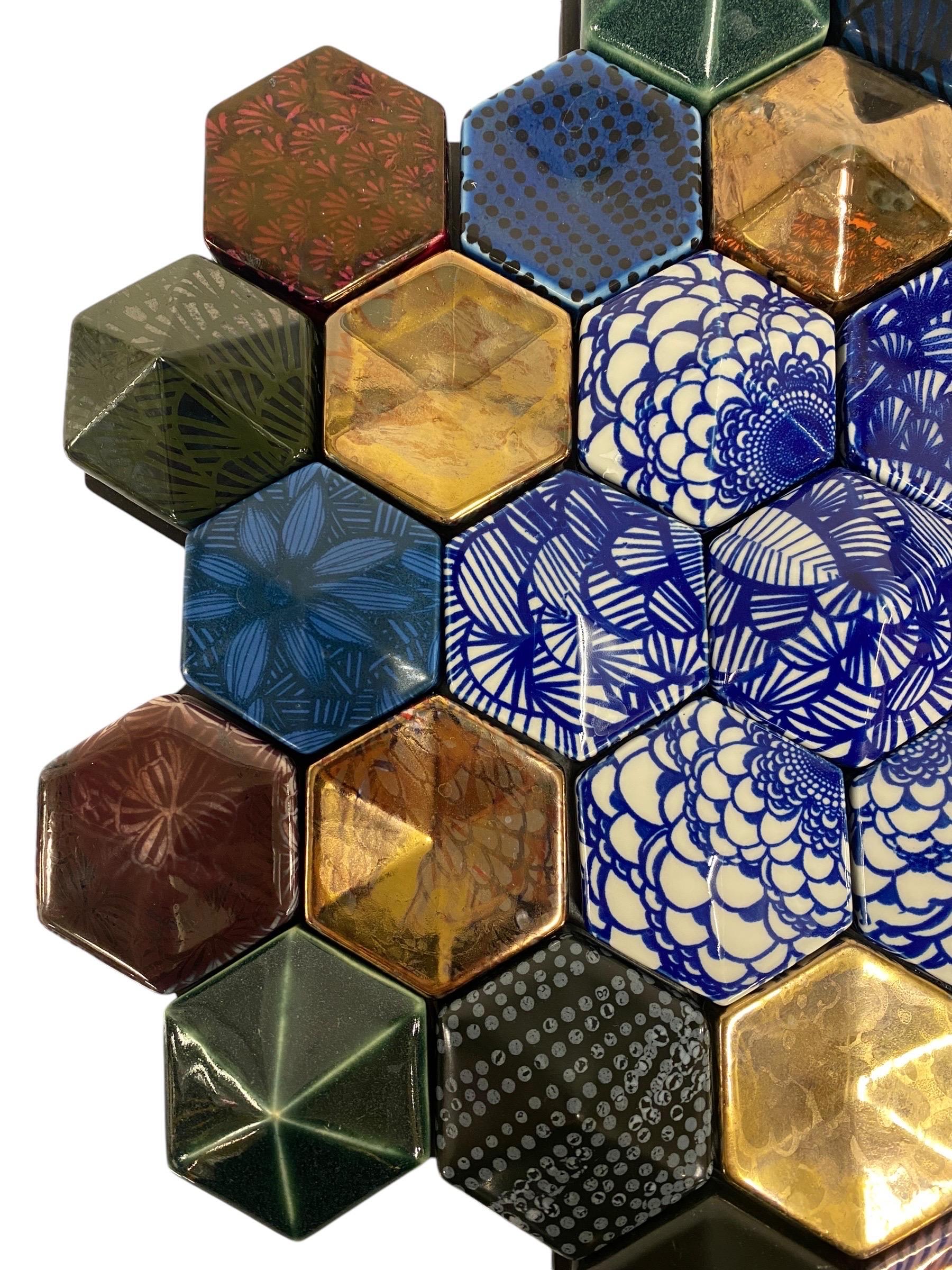 'A Hint of Spring' Unique Ceramic Wall Relief, Heini Riitahuhta 2024 ...