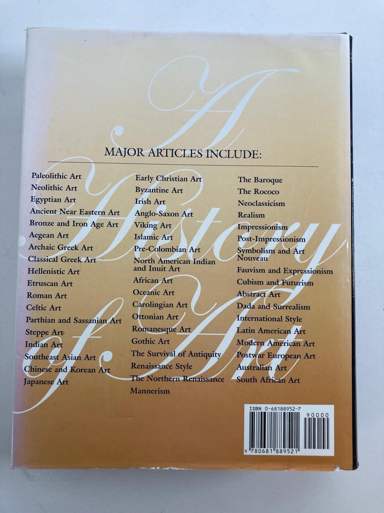 A History of Art by Lawrence Gowing Large Heavy Art Table Book For Sale ...