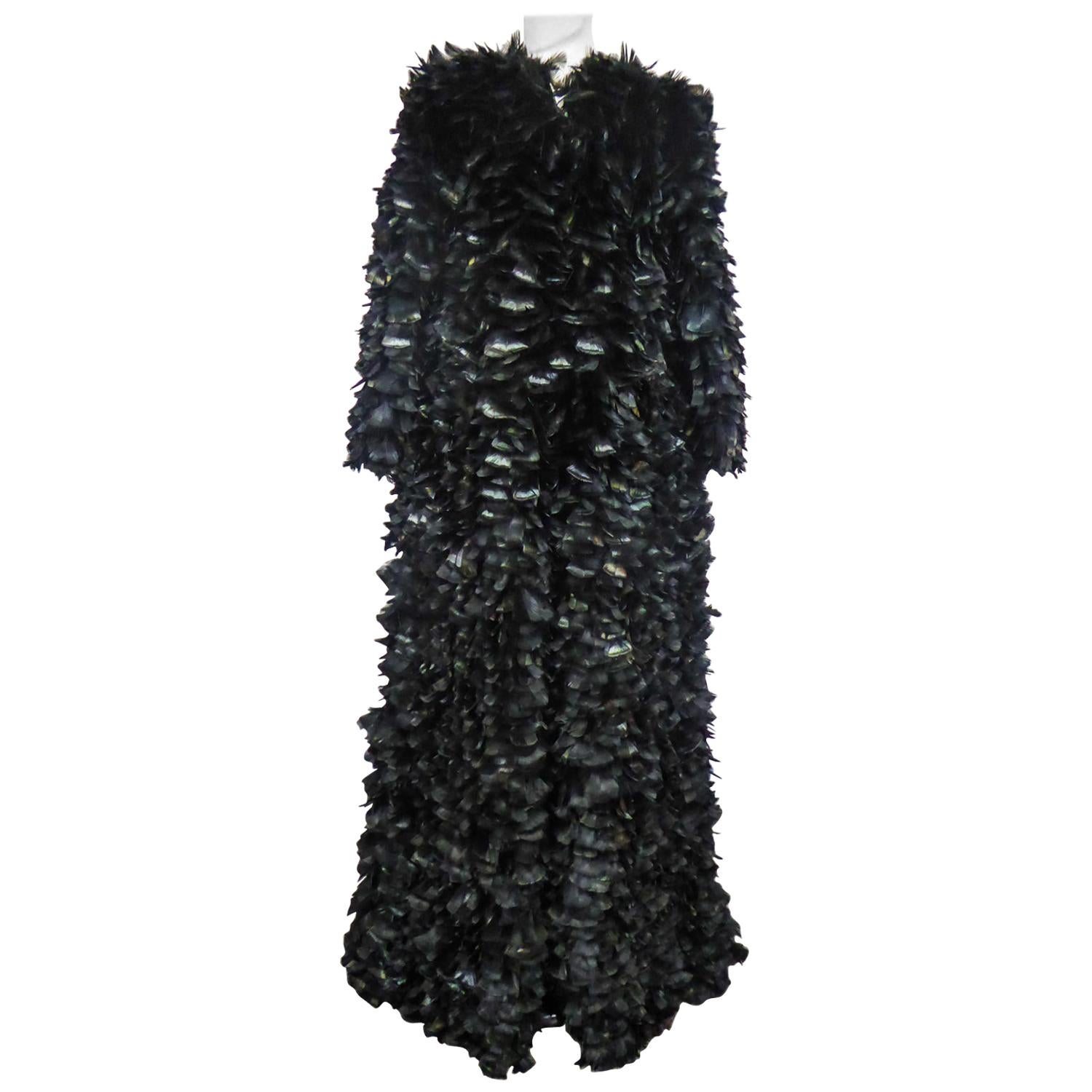 Givenchy Persian Lamb Coat with Sheared Beaver Sleeves at 1stDibs
